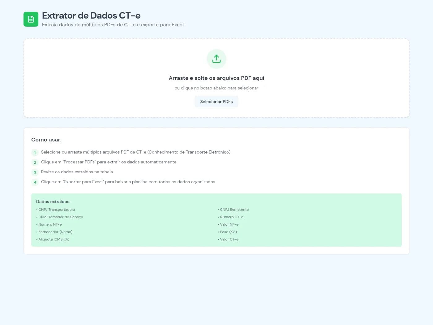 PDF Data Extractor for Excel Reporting