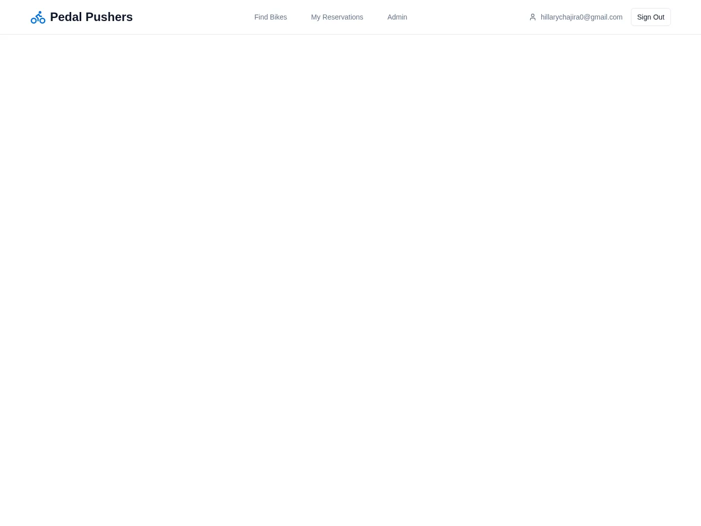 Pedal Pushers: Urban Bike Rental & Management Platform