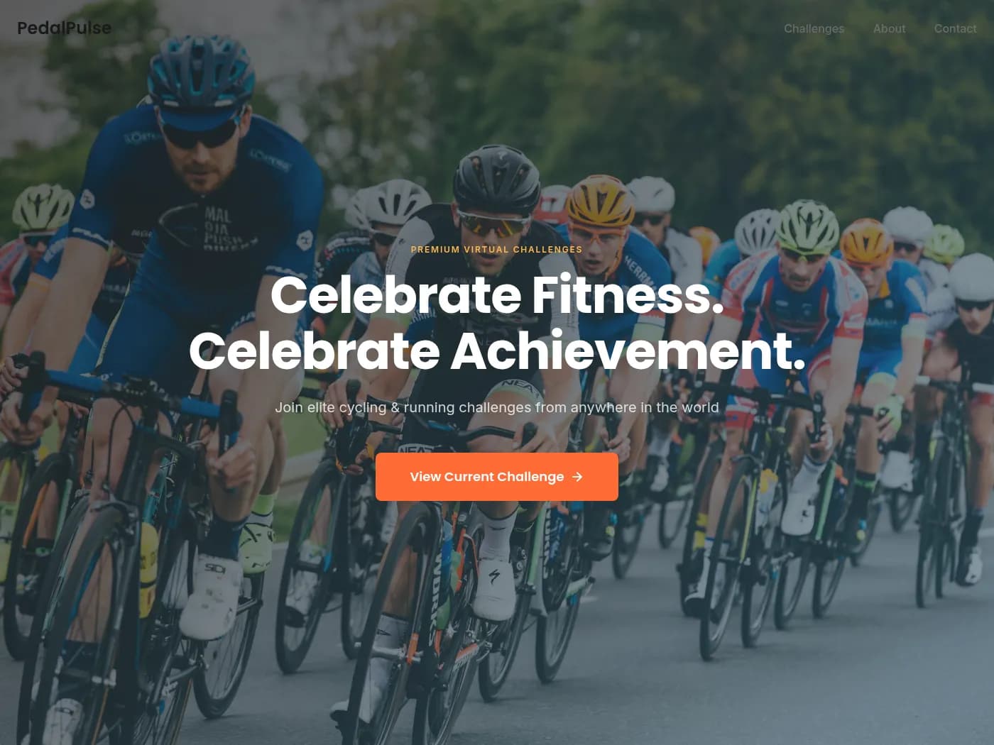 PedalPulse Premium Homepage