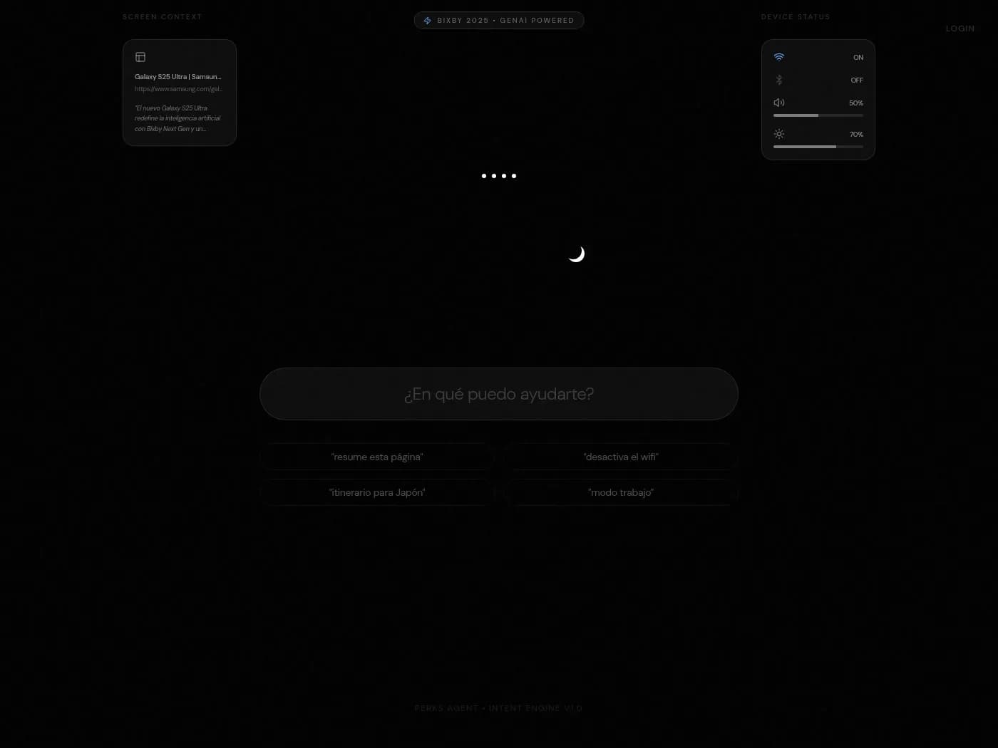 Perks—AI Intent Interpreter
