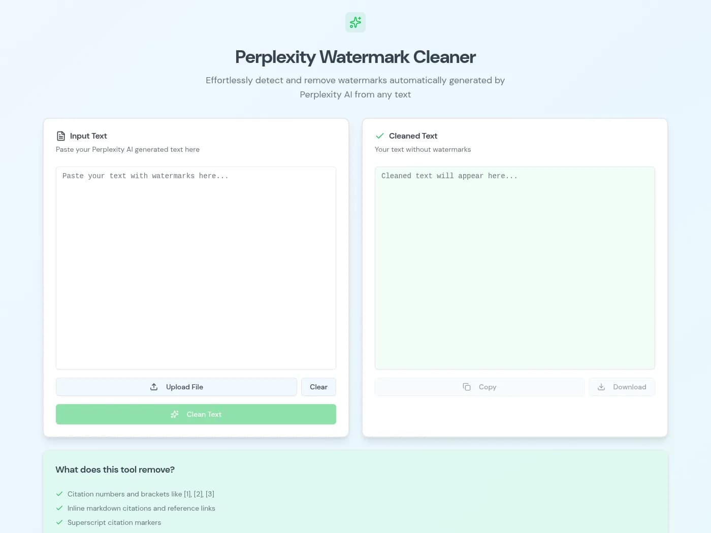 Perplexity Watermark Cleaner