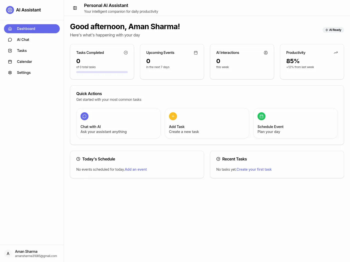 Personal AI Life Assistant