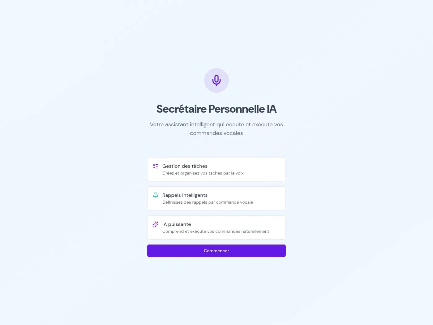 Personal AI Secretary App