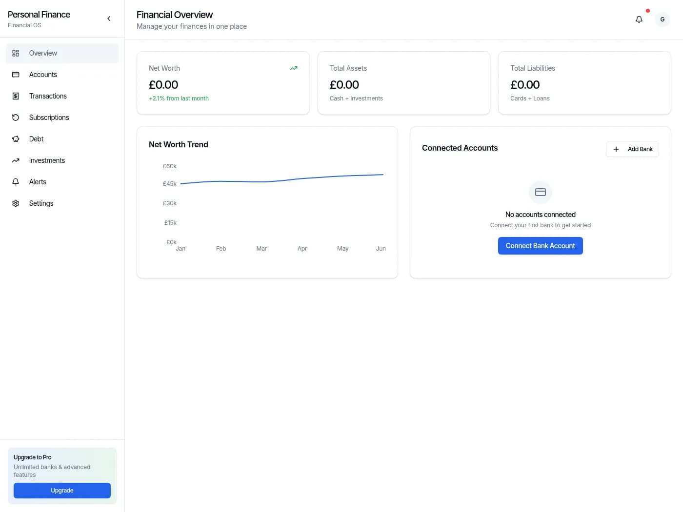 Personal Finance OS – Unified Web & Mobile Money Management
