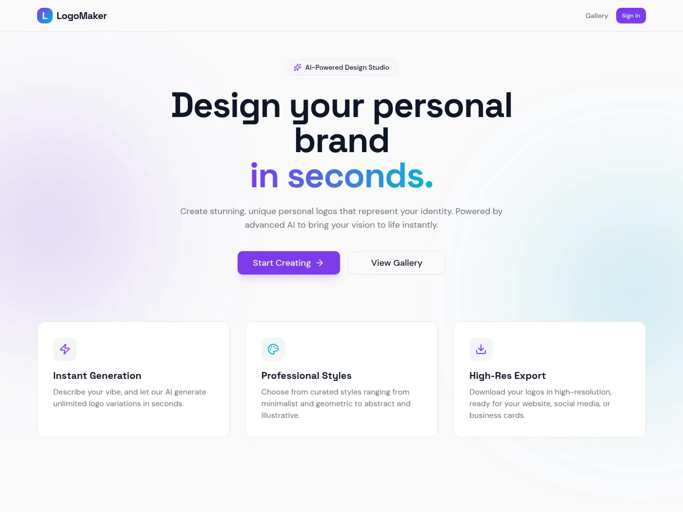 Personal Logo Maker
