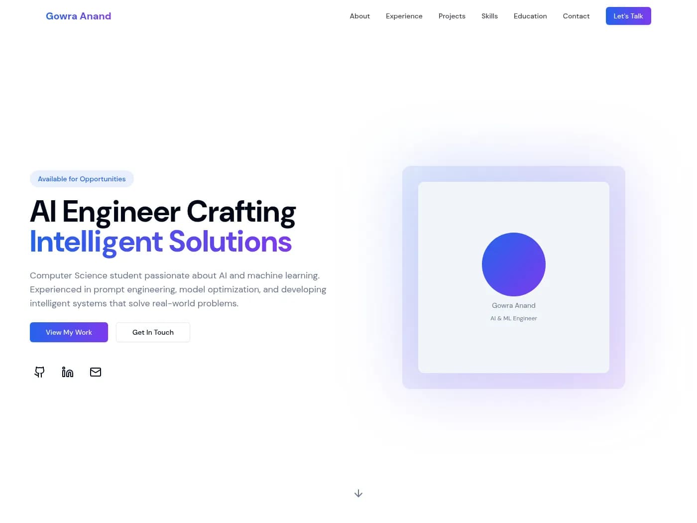 Production-Ready Personal Portfolio Website Builder