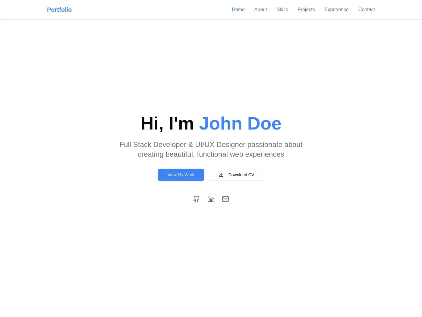 Personal Website
