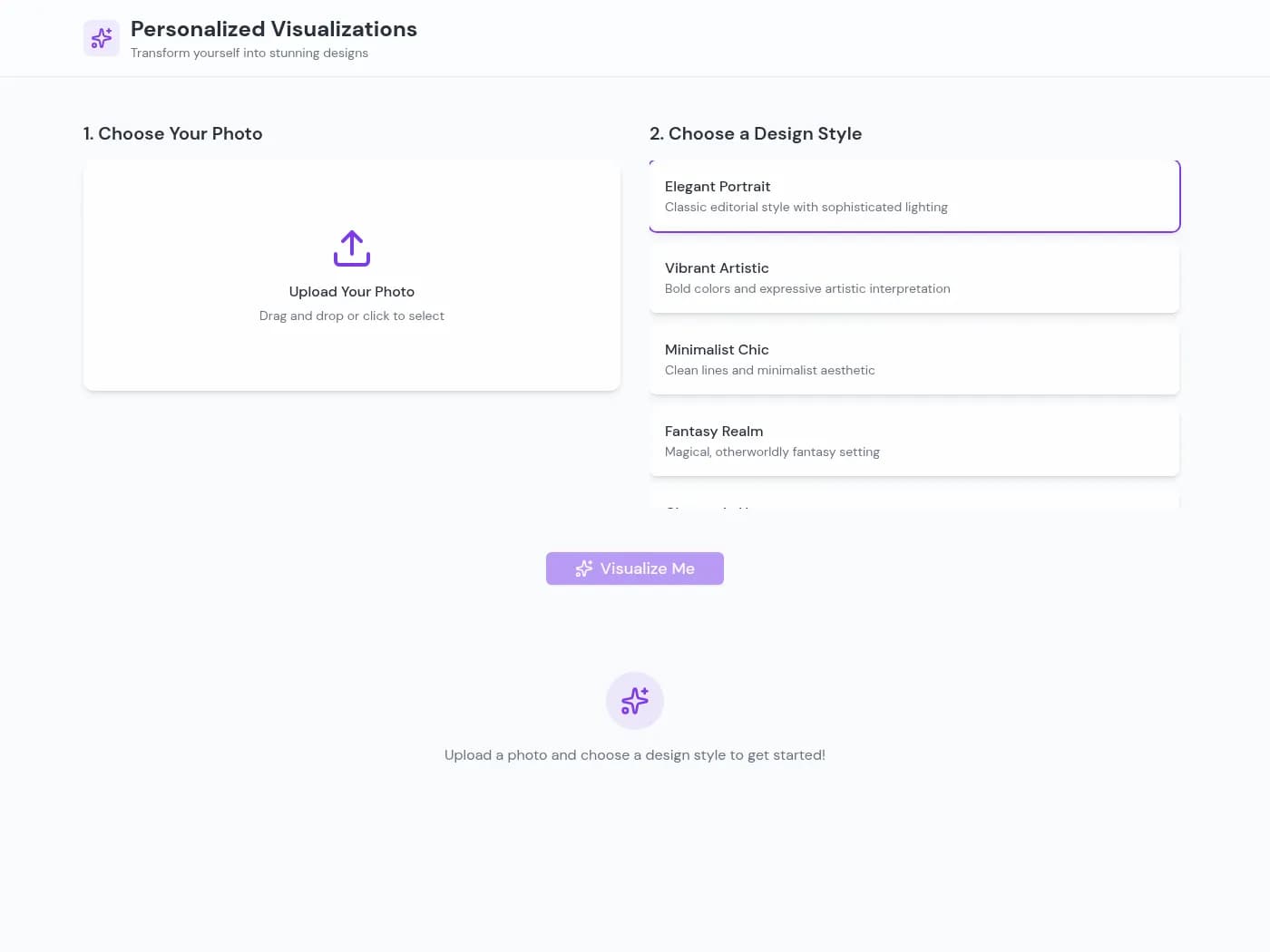 Personalized Visualization App