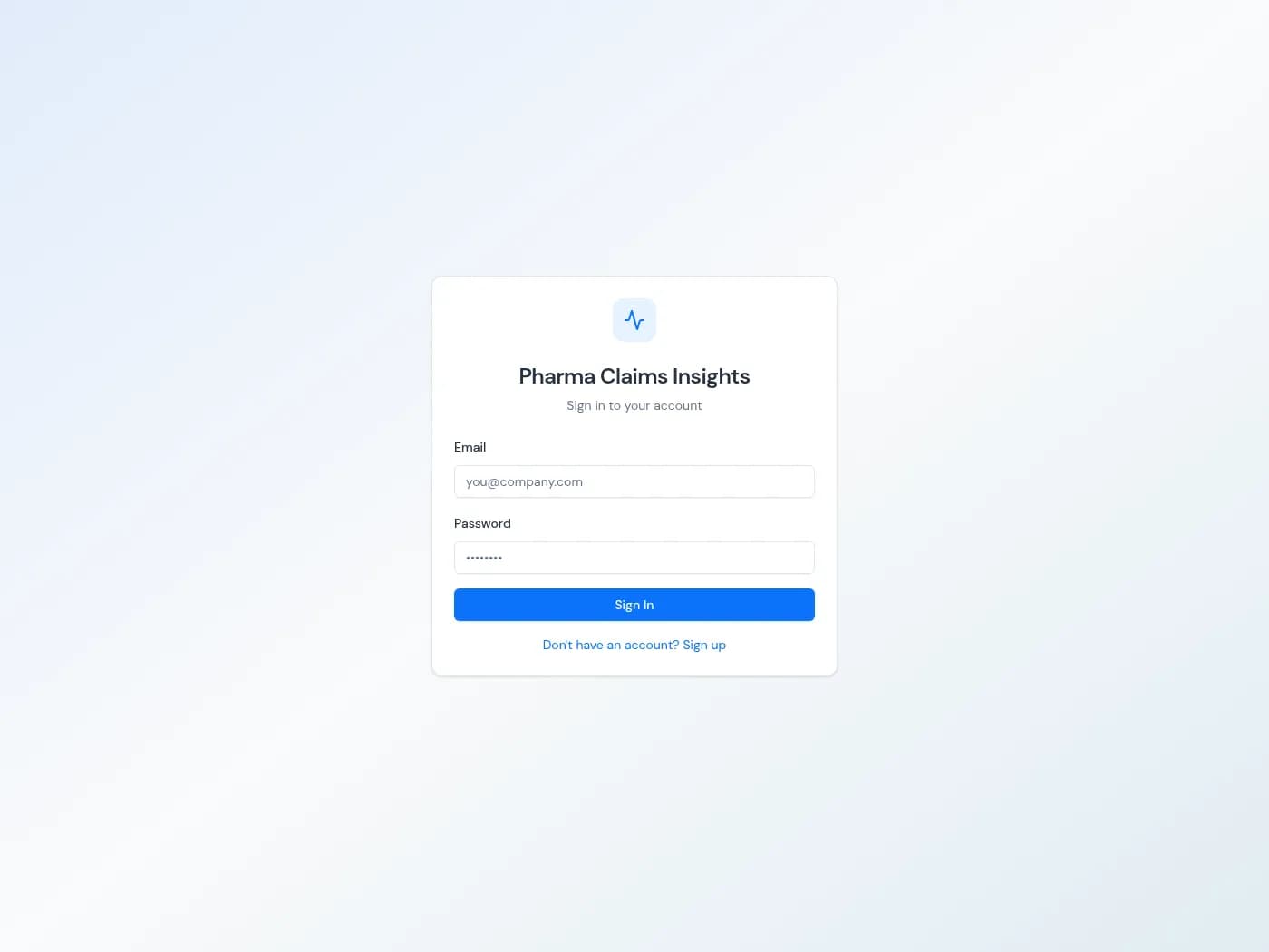 Pharma Claims Insights Platform