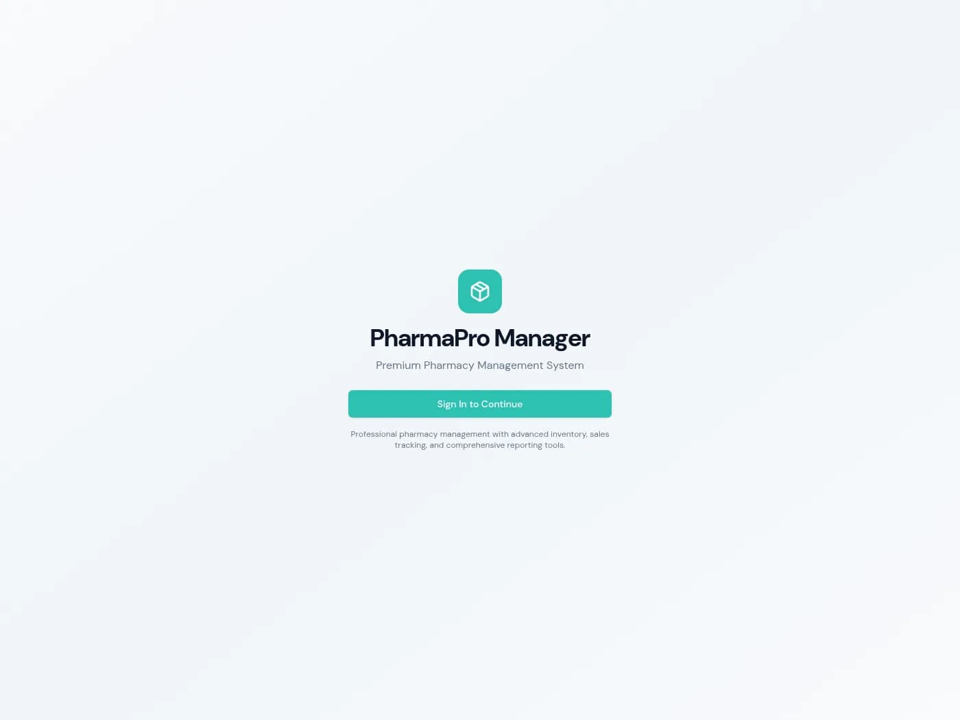 PharmaPro Manager