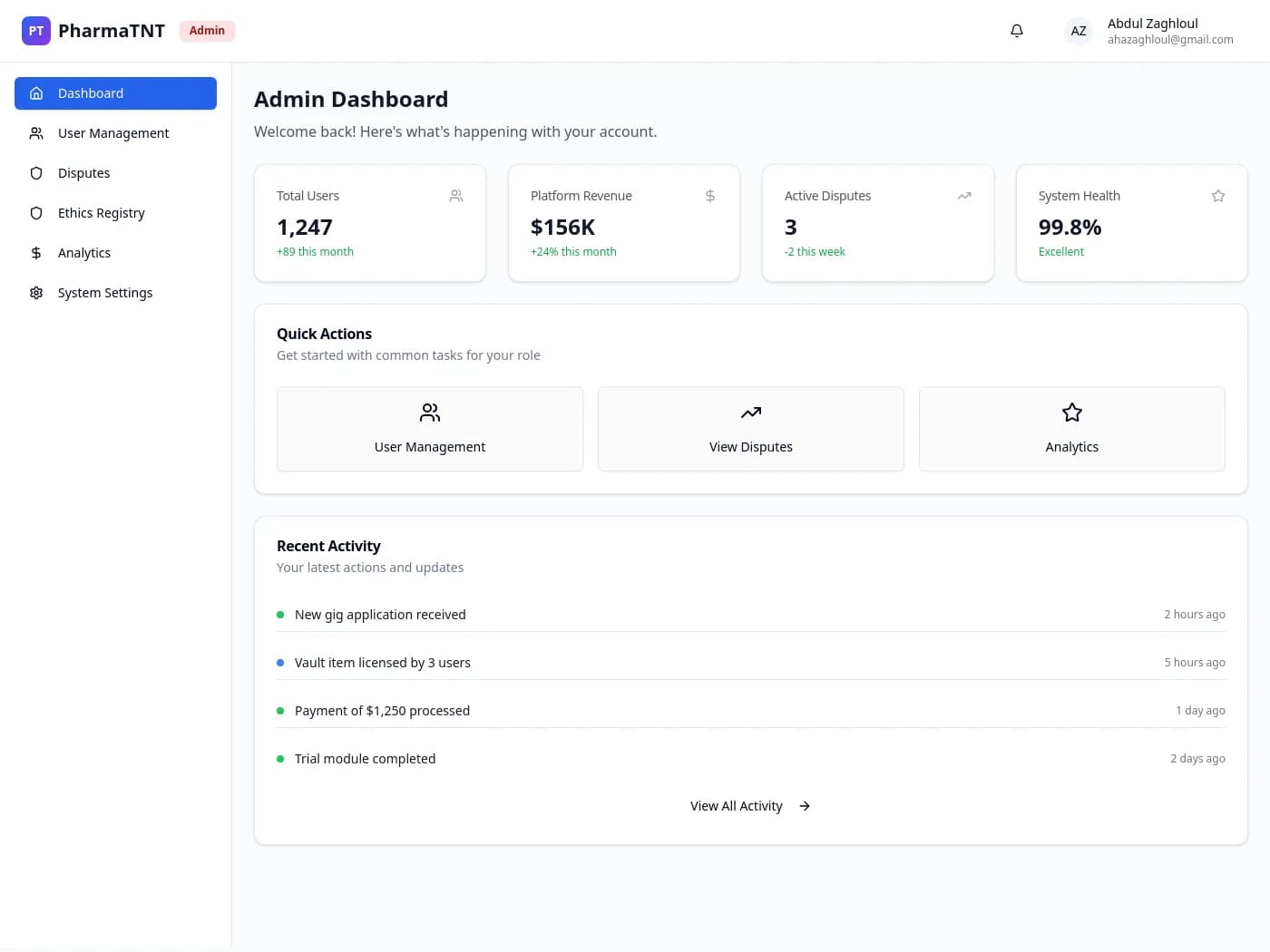 PharmaTNT - Modular Clinical Research OS