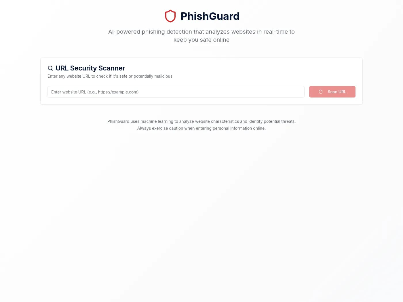 PhishGuard: Web-Based Phishing Site Detector with ML-Powered Confidence Scoring