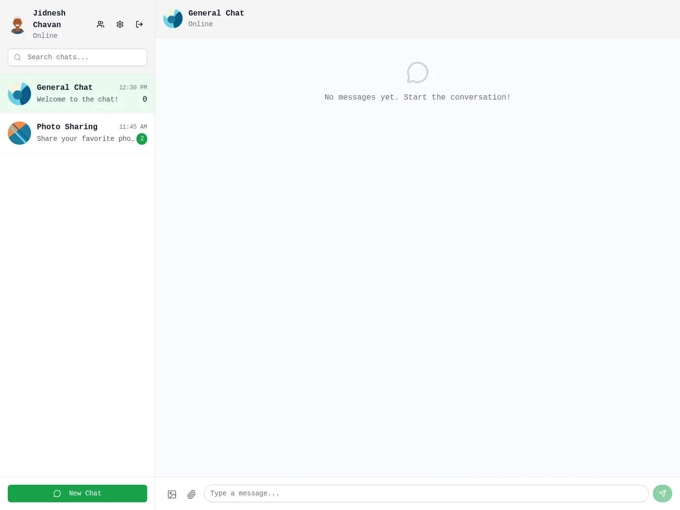 Photo & Chat Messenger Clone