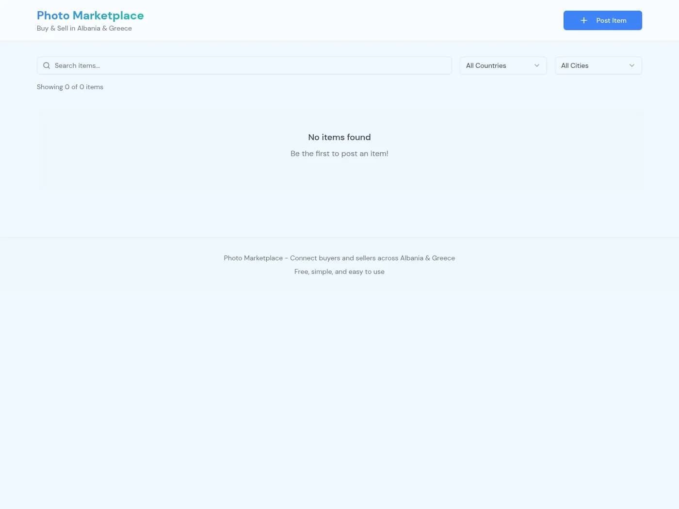 Photo Marketplace - Share, Sell, and Connect