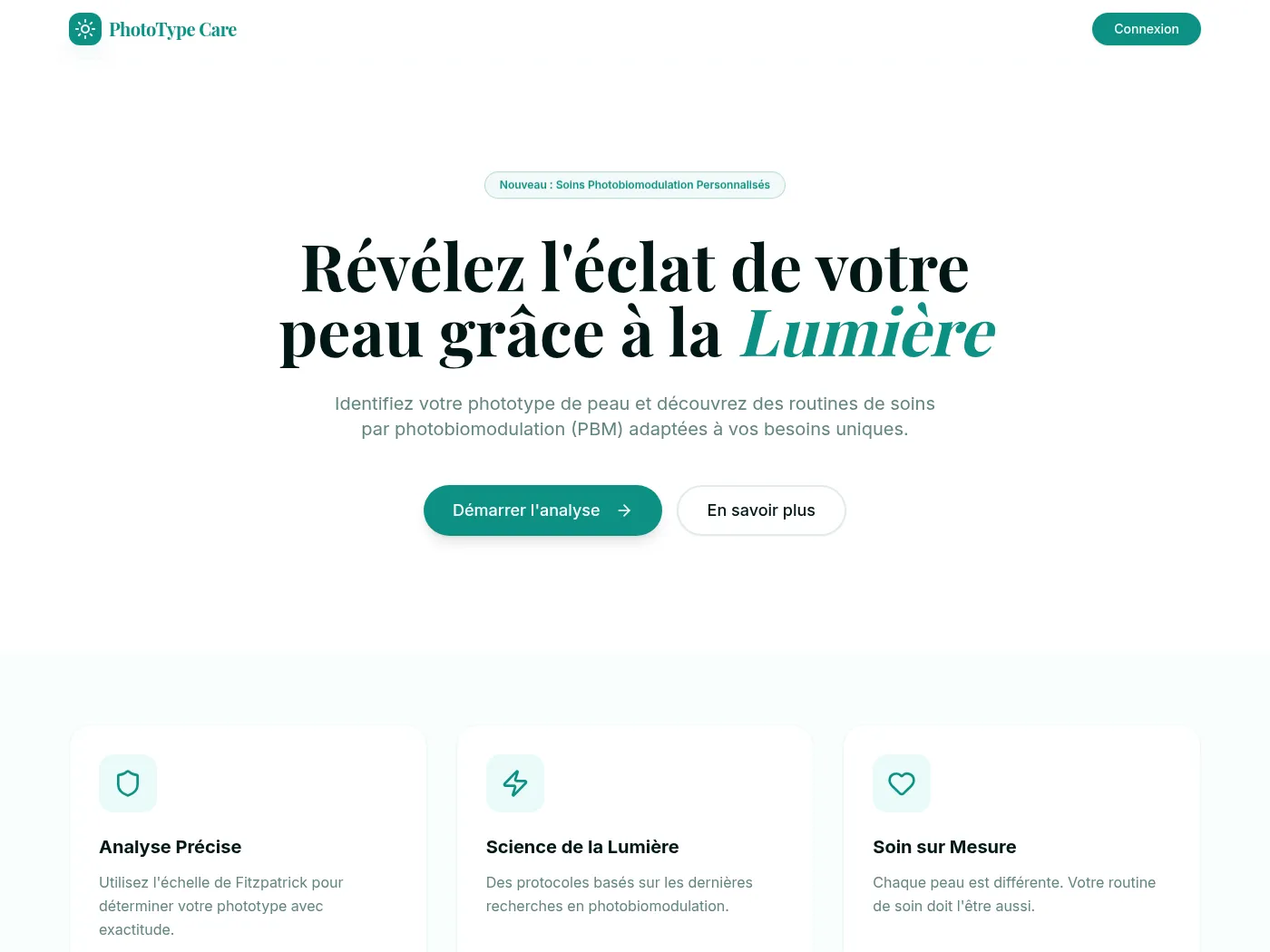 PhotoType Care Selector