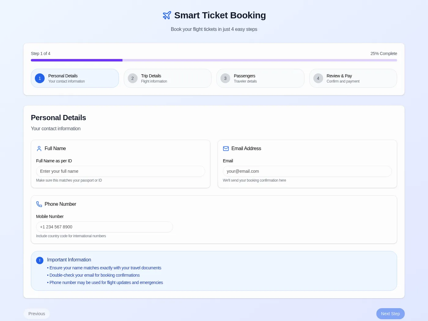 Smart Ticket Booking System (PHP/MySQL, Amadeus & Razorpay Integration)