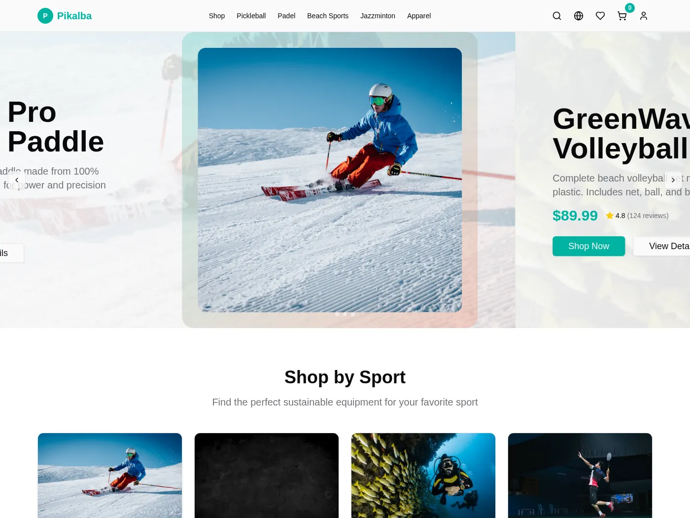 Pikalba: Sustainable Multilingual E-Commerce for Sports & Apparel