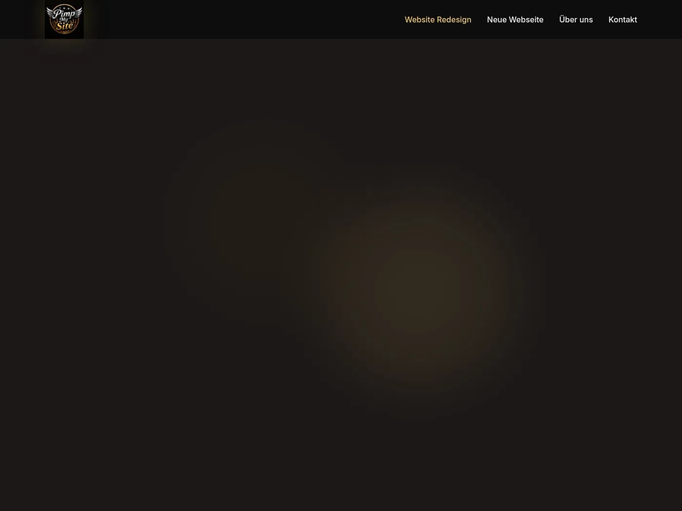 Pimp My Site - Premium Website Redesign Service Landing Page for Swiss SMEs