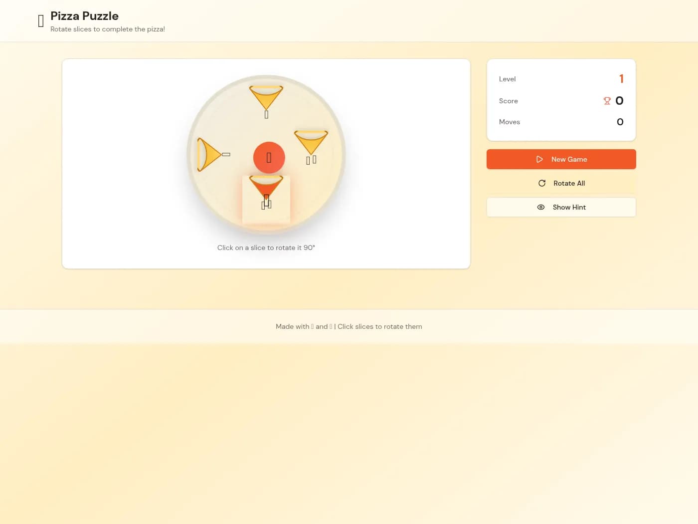 Pizza Puzzle: A Delicious Logic Game
