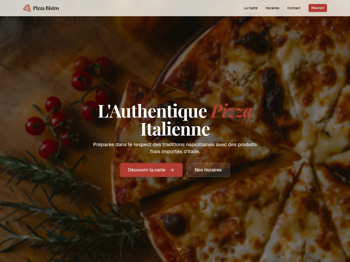 Pizza Bistro Web