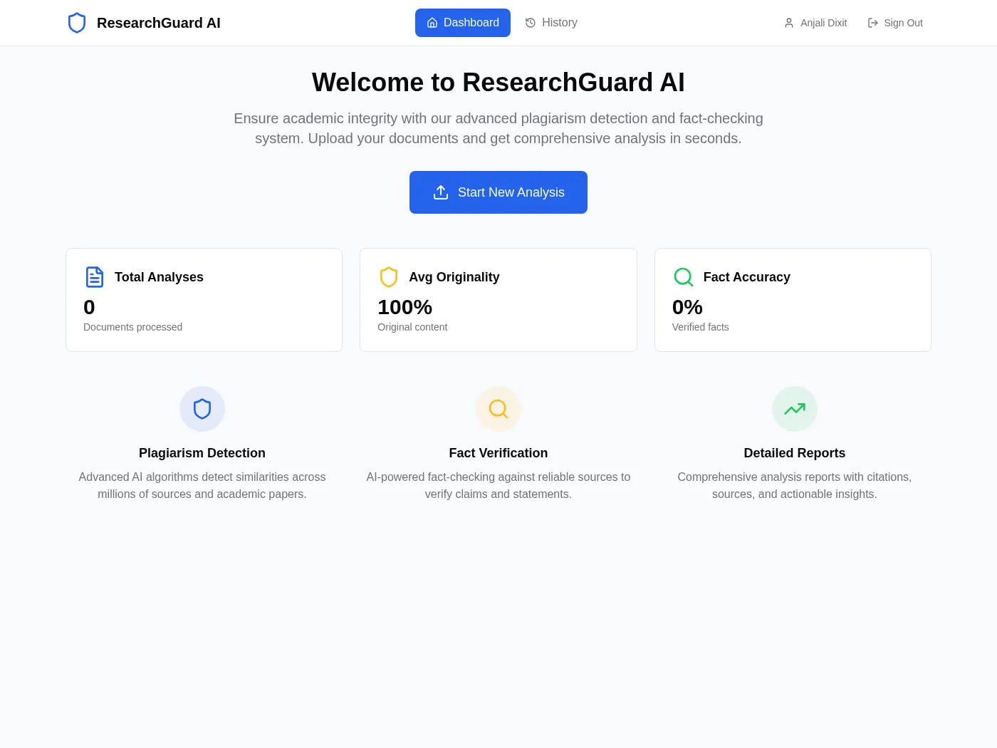 Plagiarism & Fact-Check Research Bot