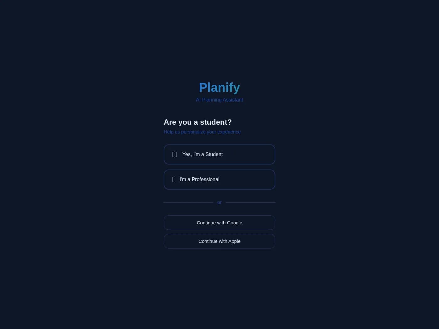 Planify AI Assistant