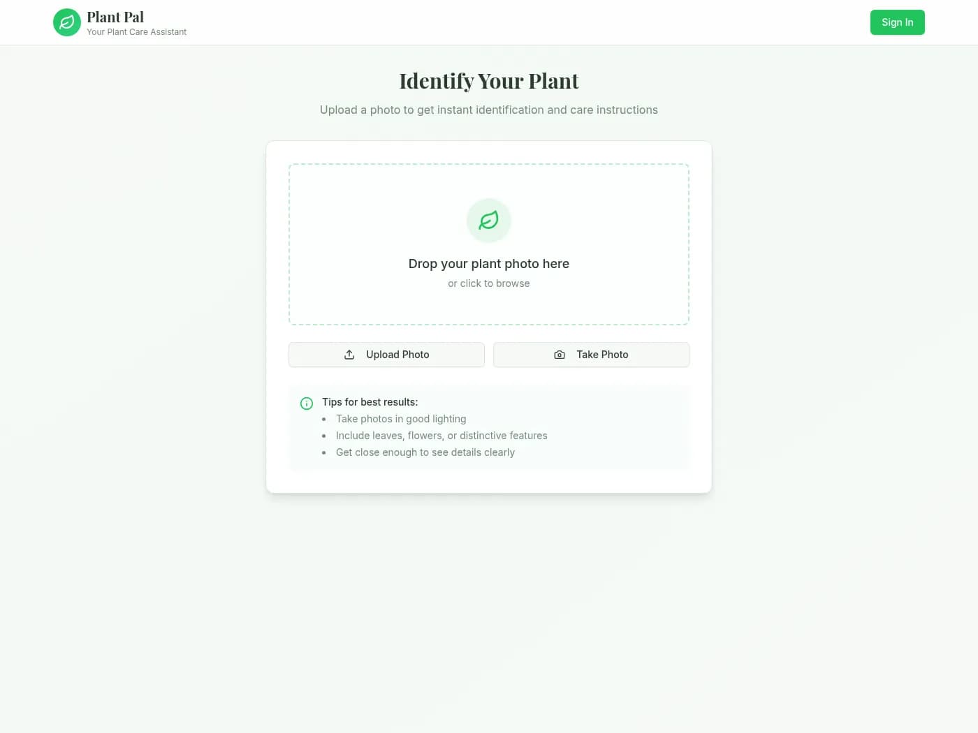 Plant Pal: Intelligent Plant Identifier & Care Assistant