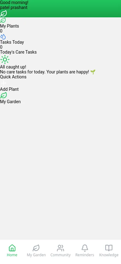 Plant Parenthood: Mobile Plant Care & Community App