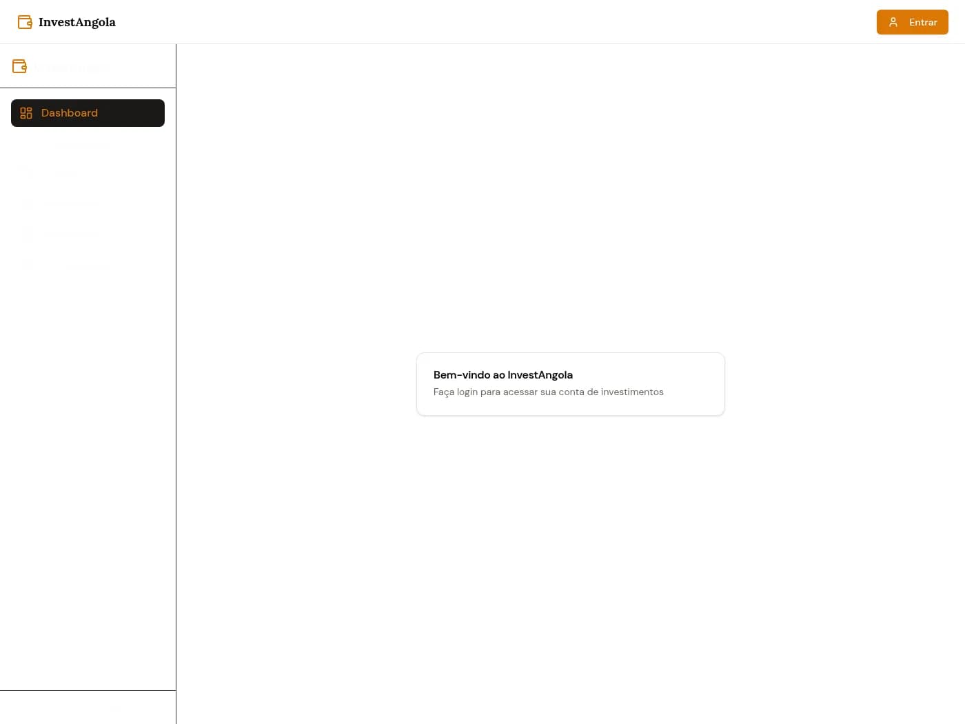 Plataforma de Investimento Angolana