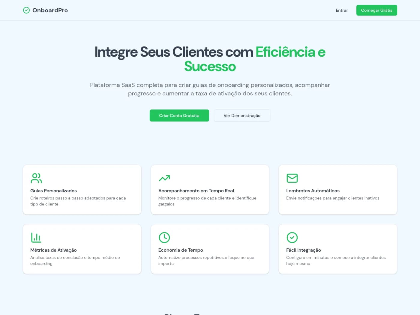 Plataforma de Onboarding de Clientes SaaS