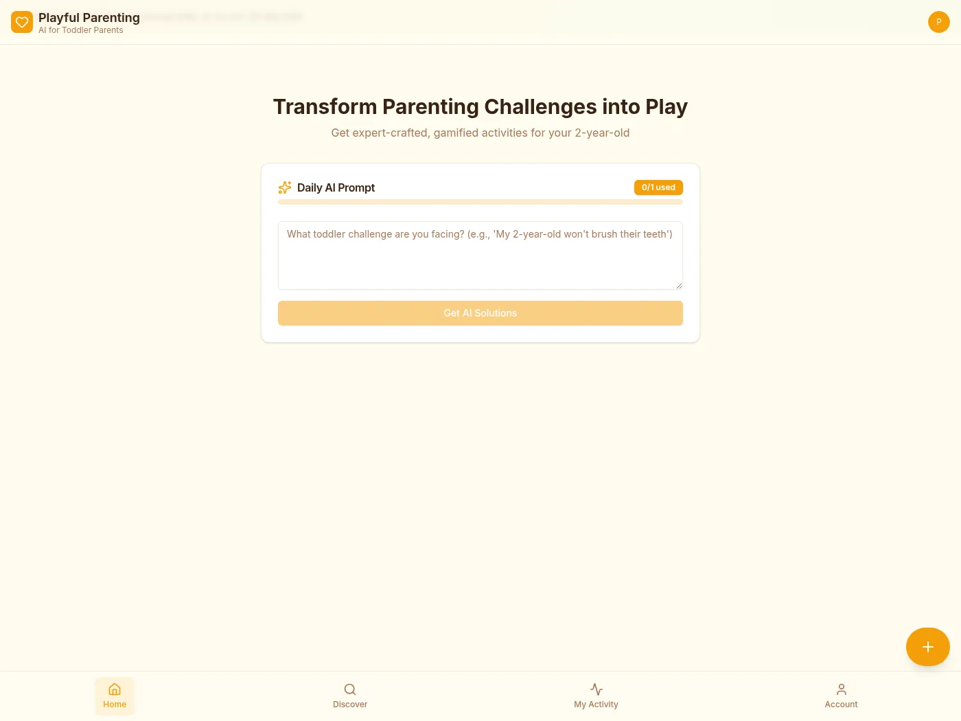 Playful Parenting AI: Gamified Habit-Building for Parents of Toddlers