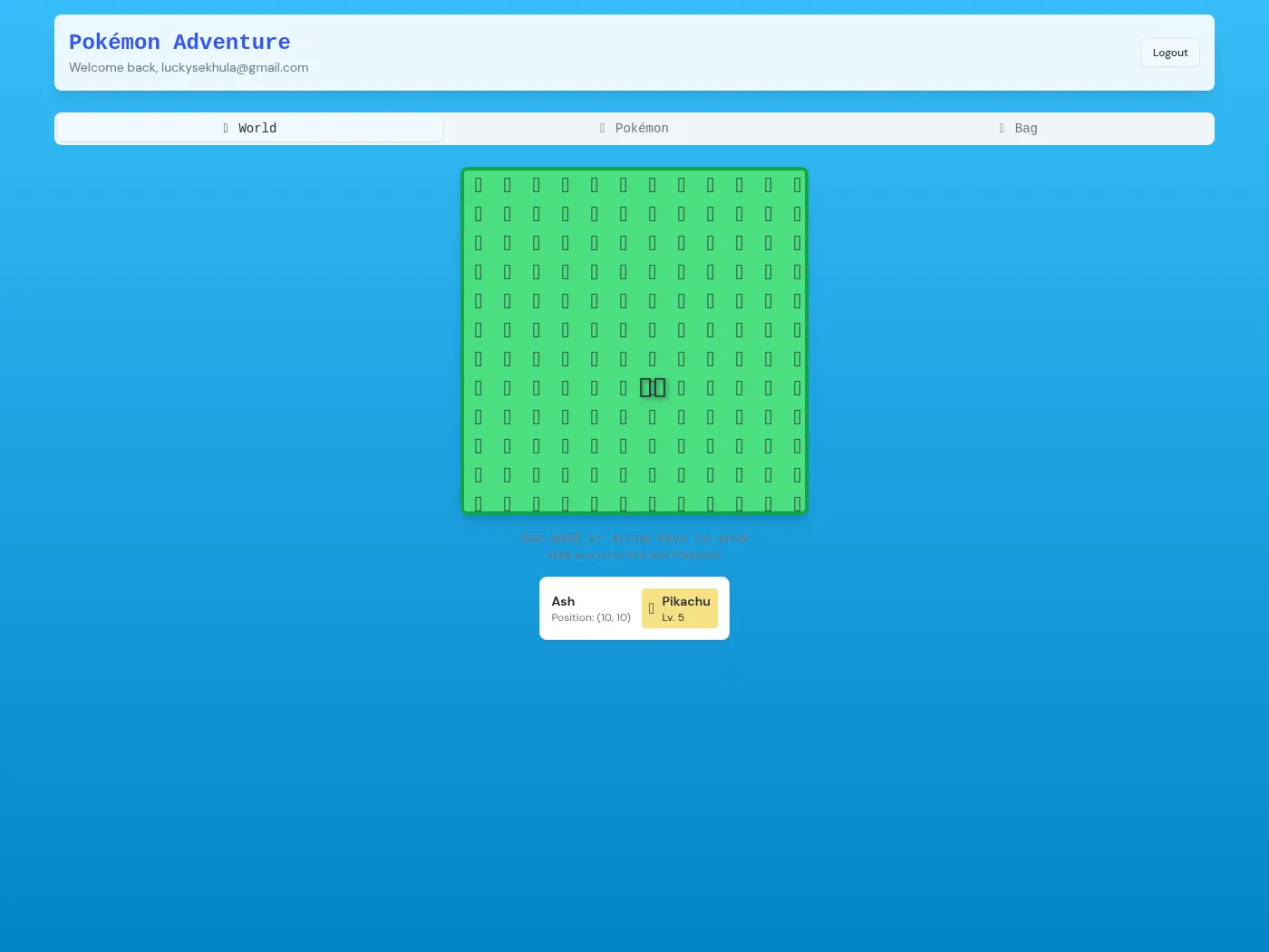 Pokémon Game Clone