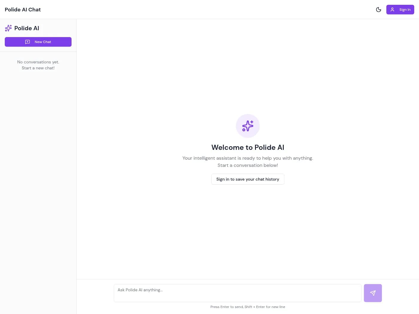 Polide AI Chat Platform