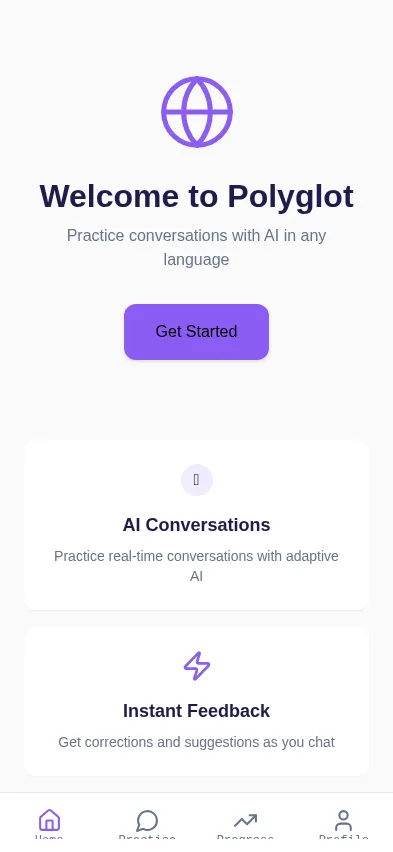 Polyglot AI Conversation Coach