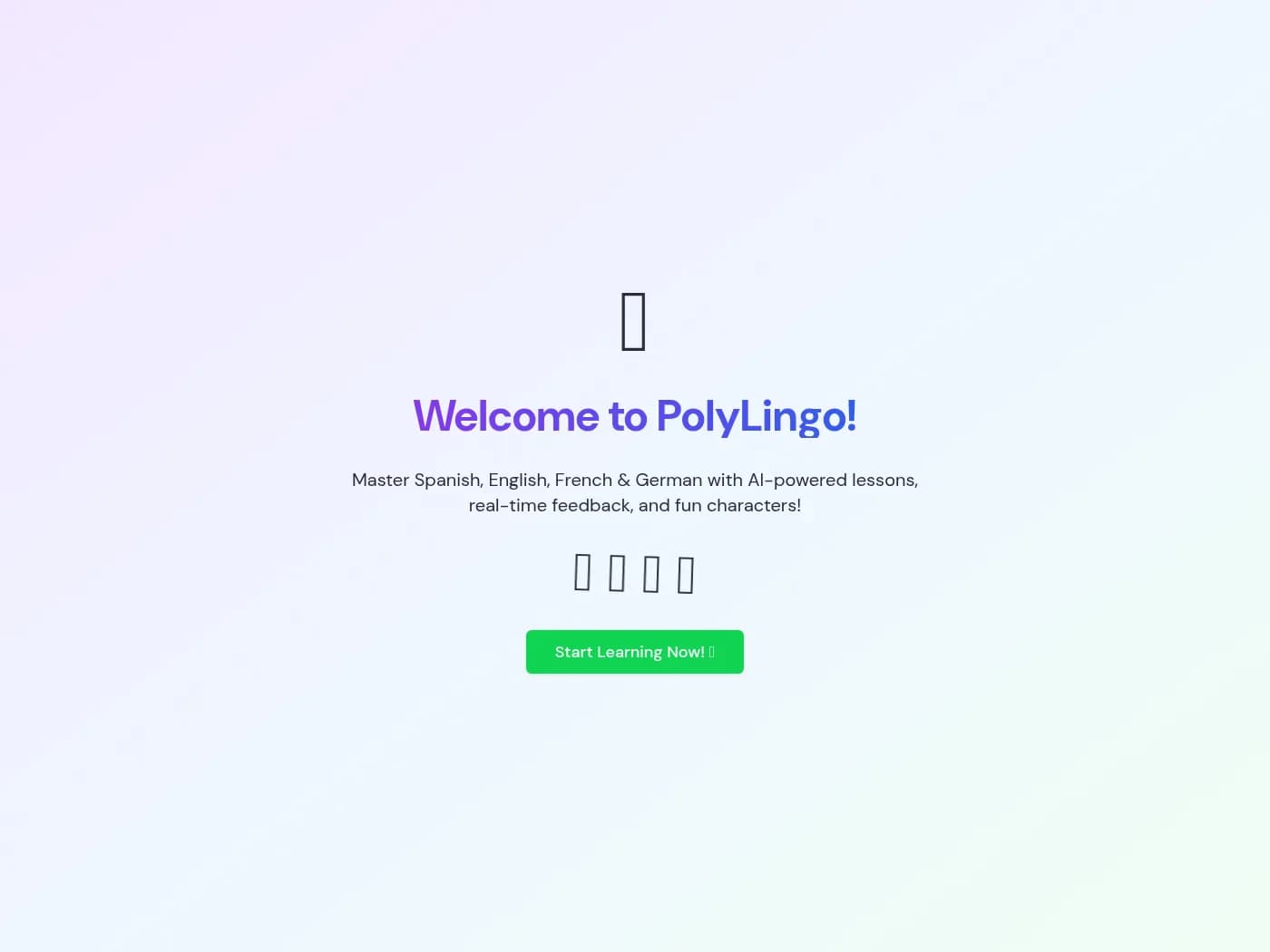 PolyLingo: AI-Powered Language Learning with Real-Time Feedback
