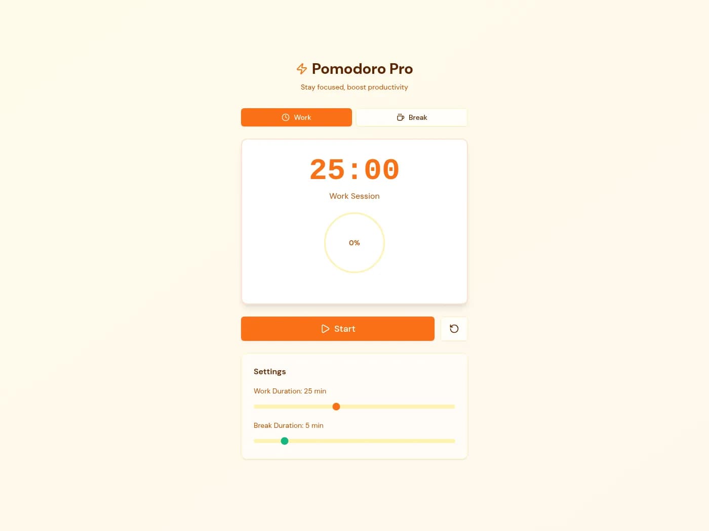 Pomodoro Pro
