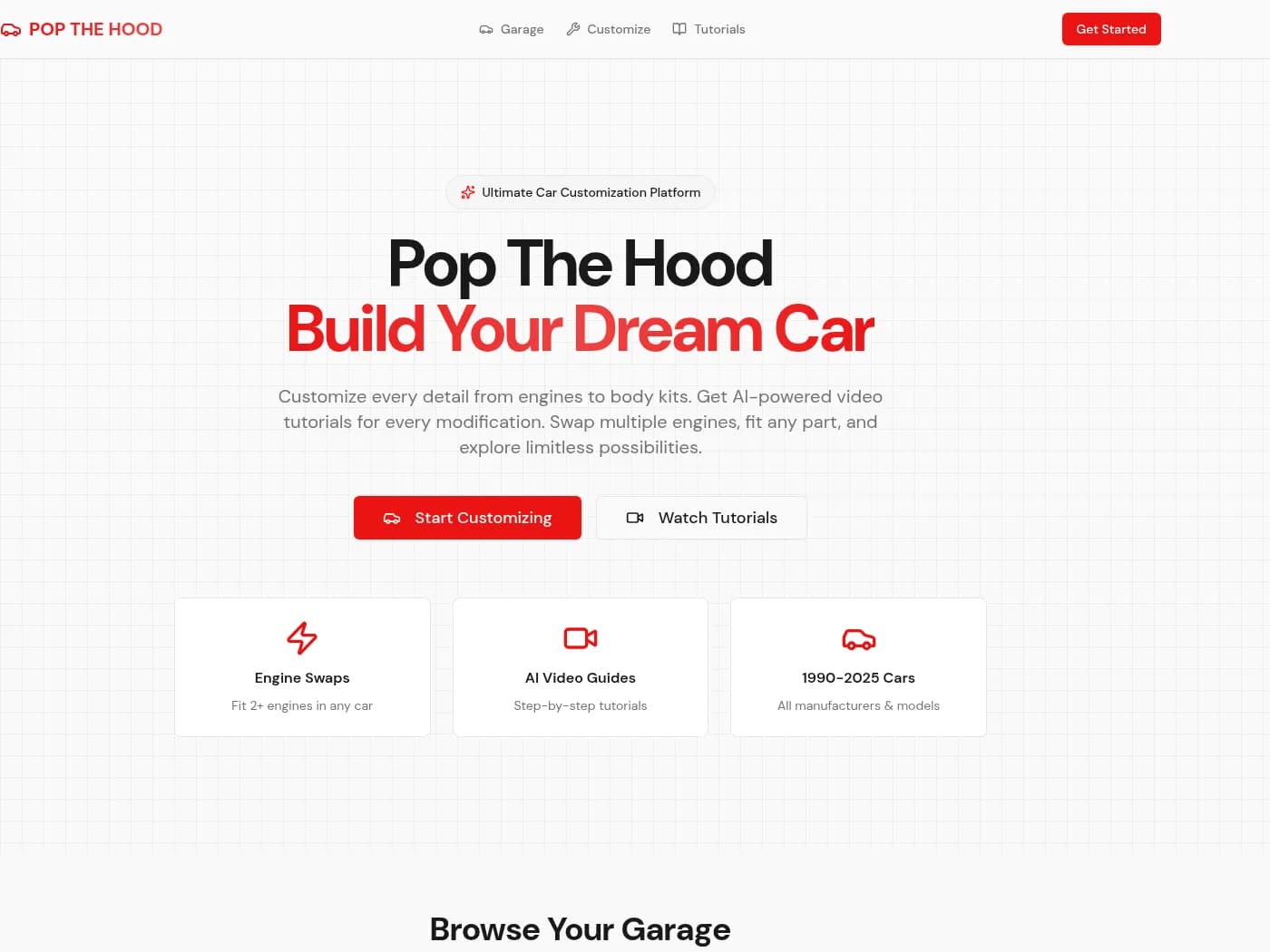 Pop The Hood: Ultimate Car Modification & Customization Studio