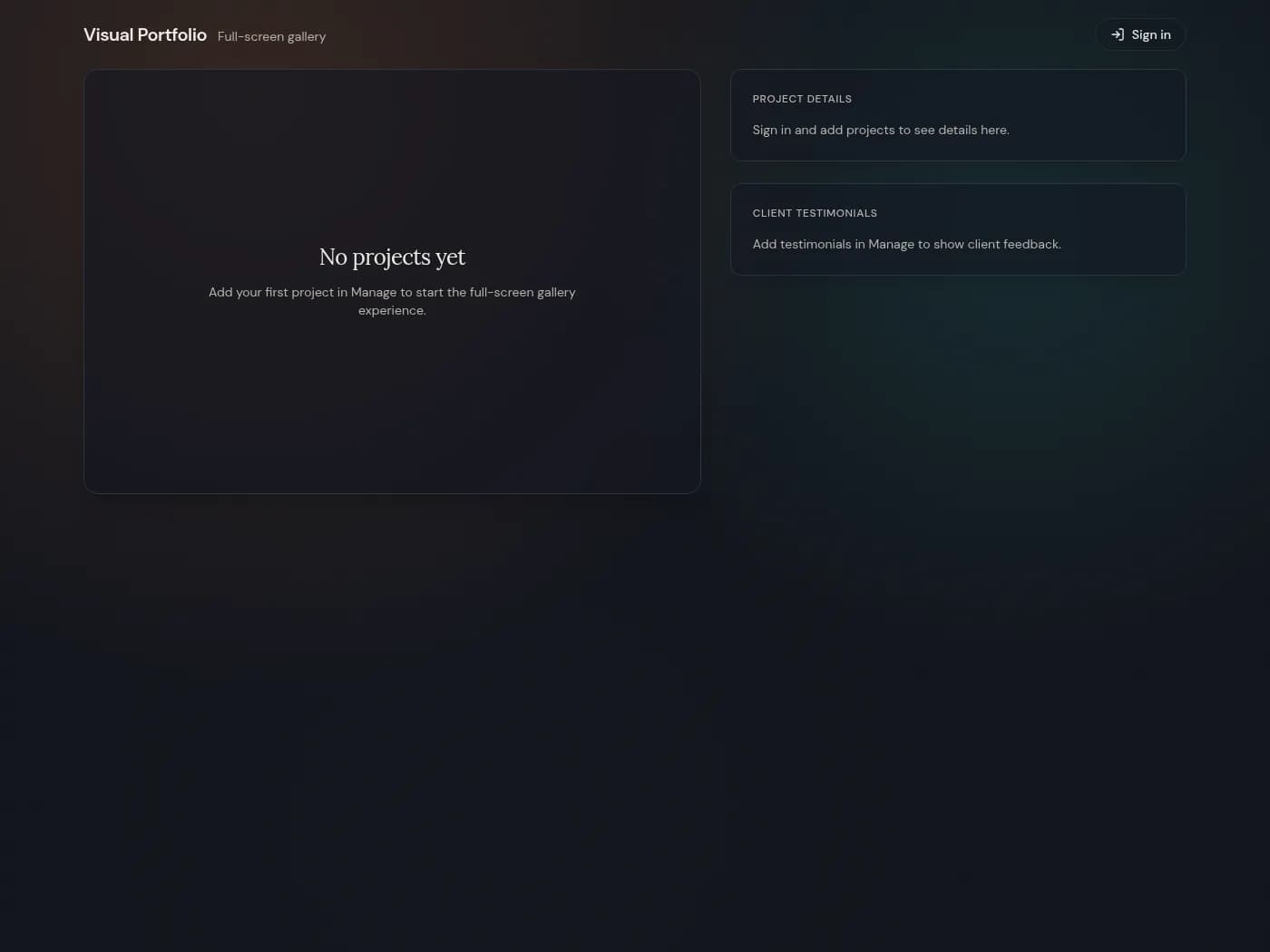 Visual Portfolio Gallery