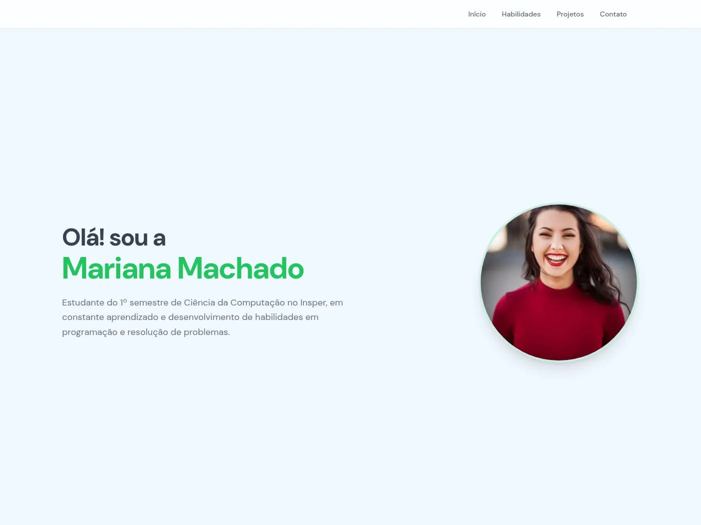 Portfólio Profissional de Mariana Machado