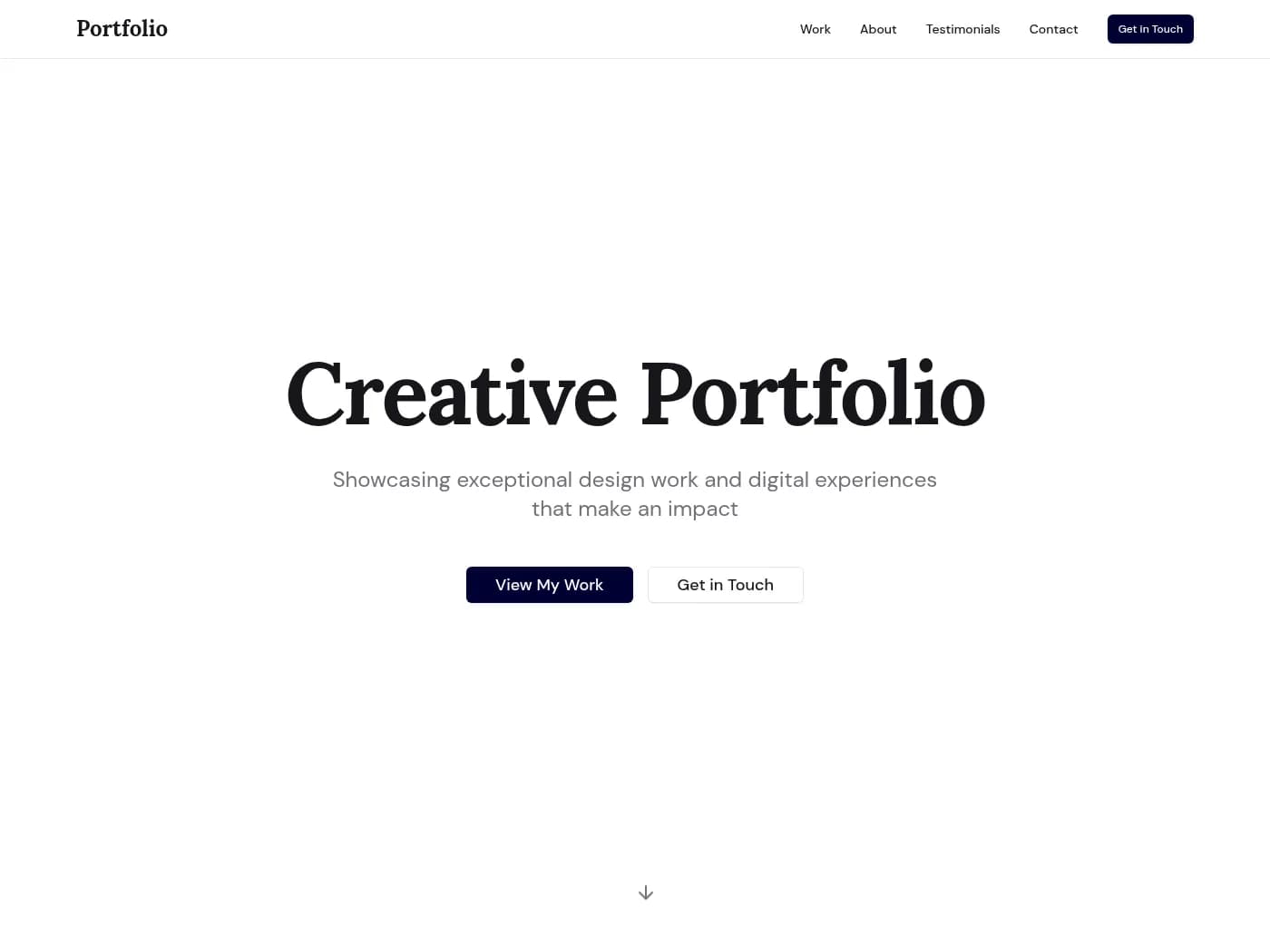Visual Portfolio Showcase