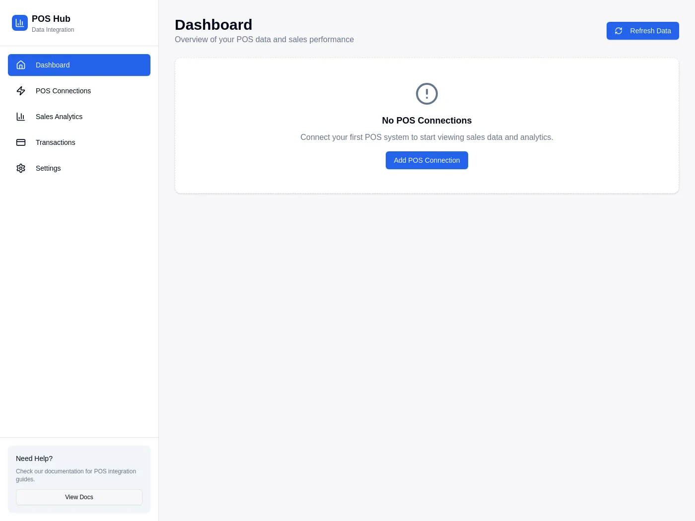 POS Data Integration System