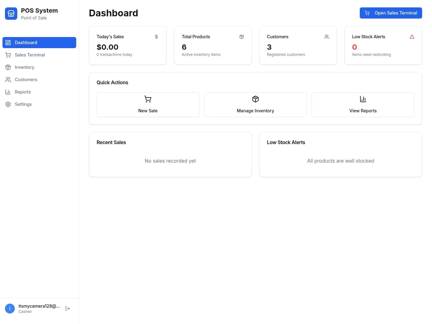 POS Desktop Application for Windows