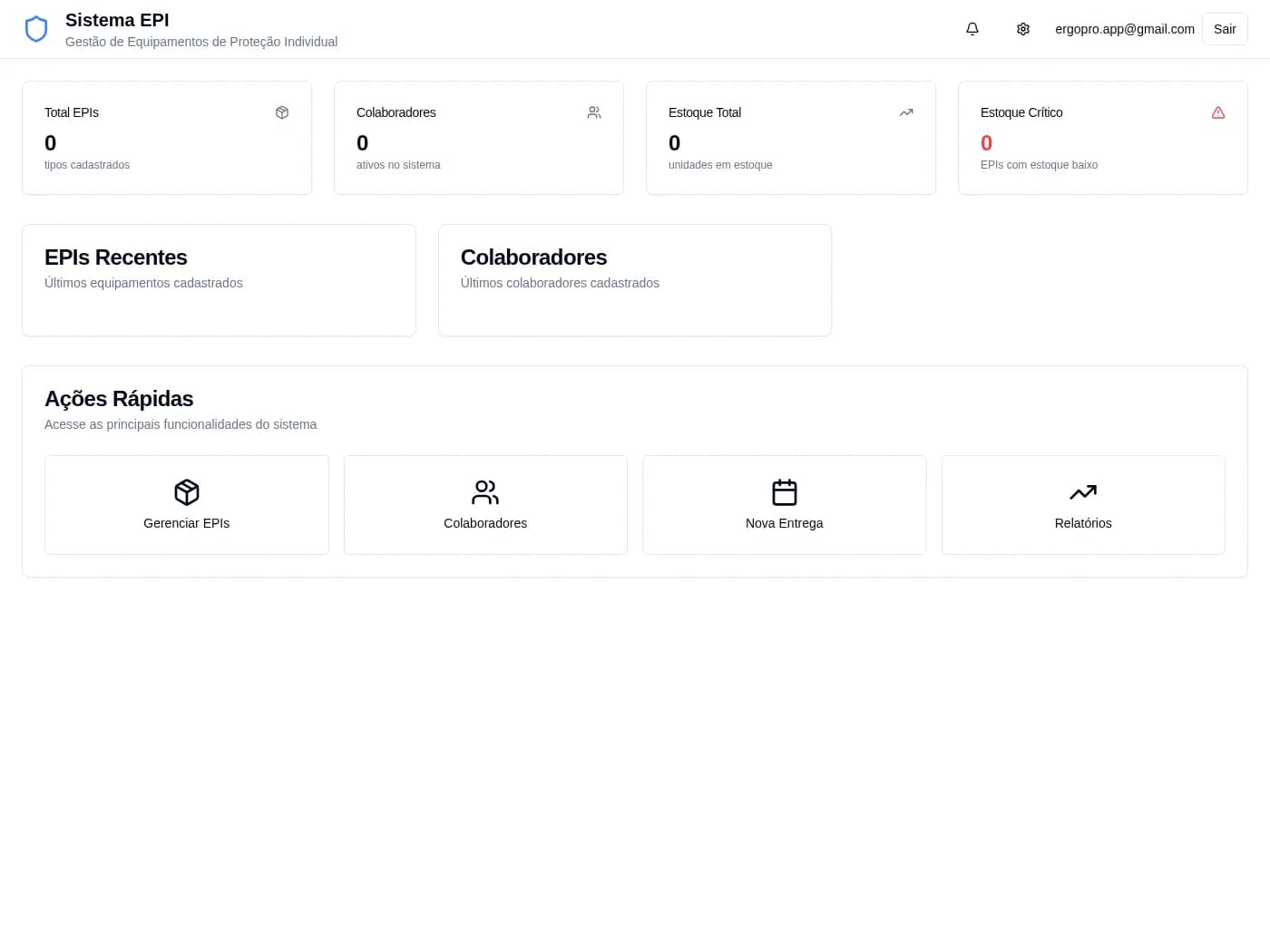 PostgreSQL Database Schema for Multi-Tenant SaaS EPI Management