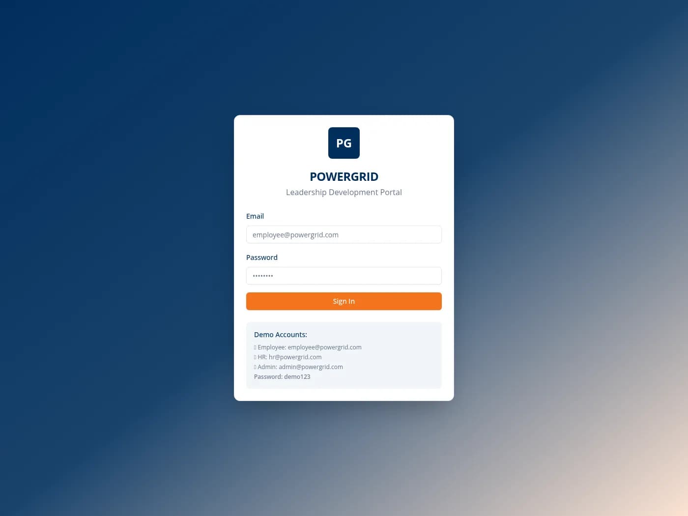 POWERGRID Leadership Portal – Succession Planning & AI-driven IDP Platform