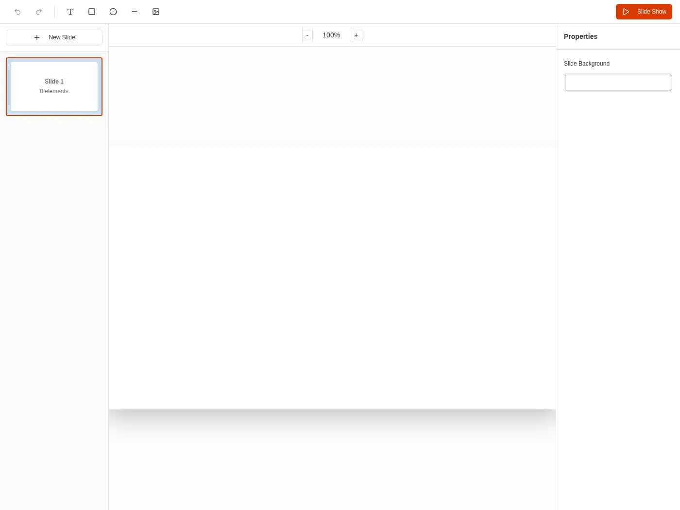 PowerPoint Web Clone
