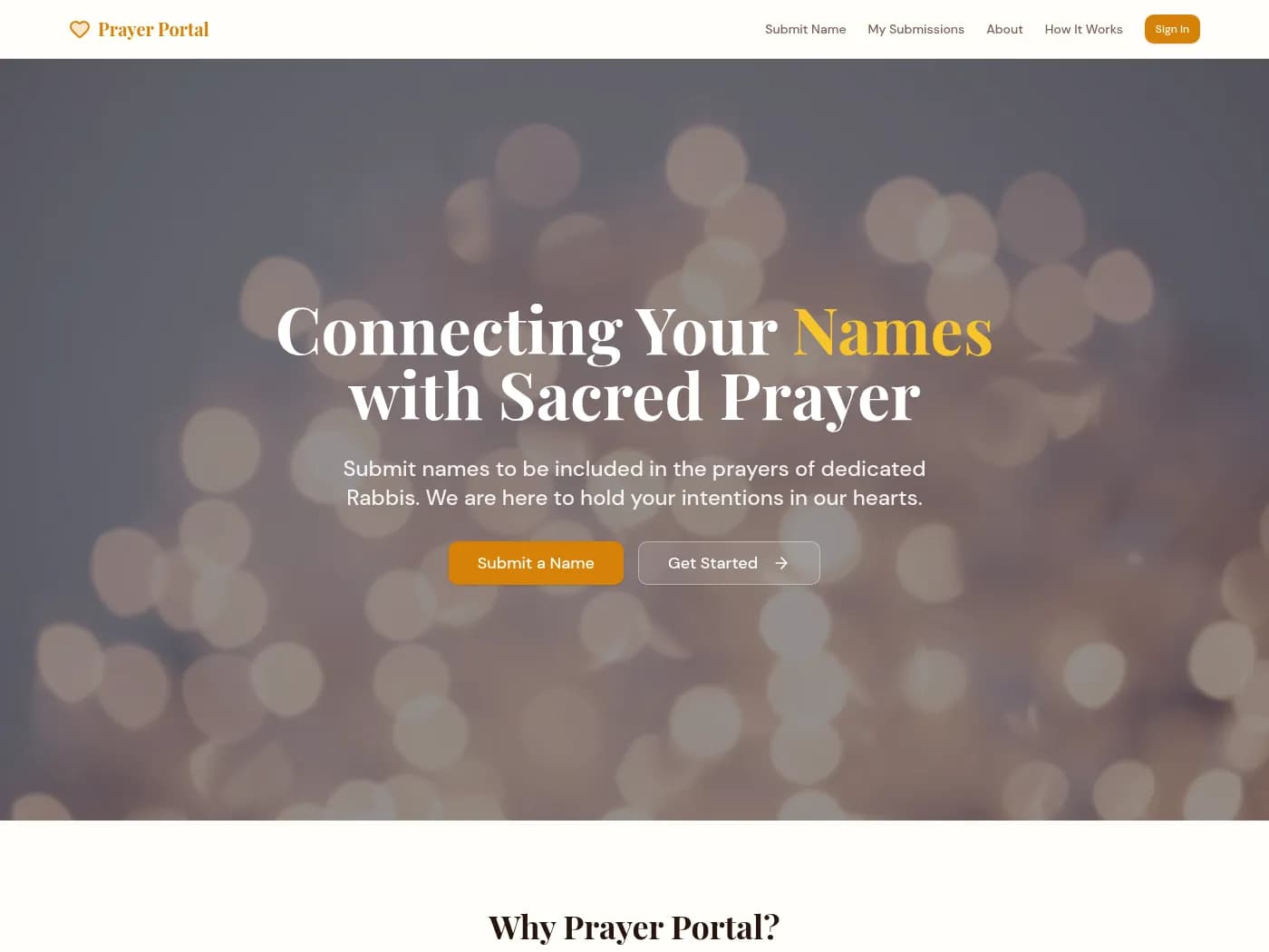 Prayer Portal