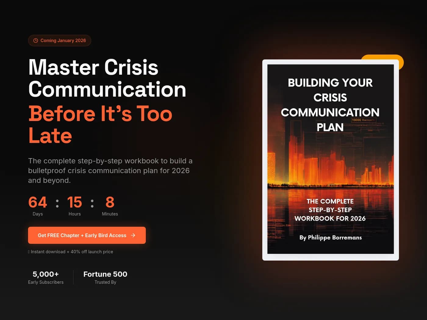 High-Converting Pre-Launch Book Sales Page