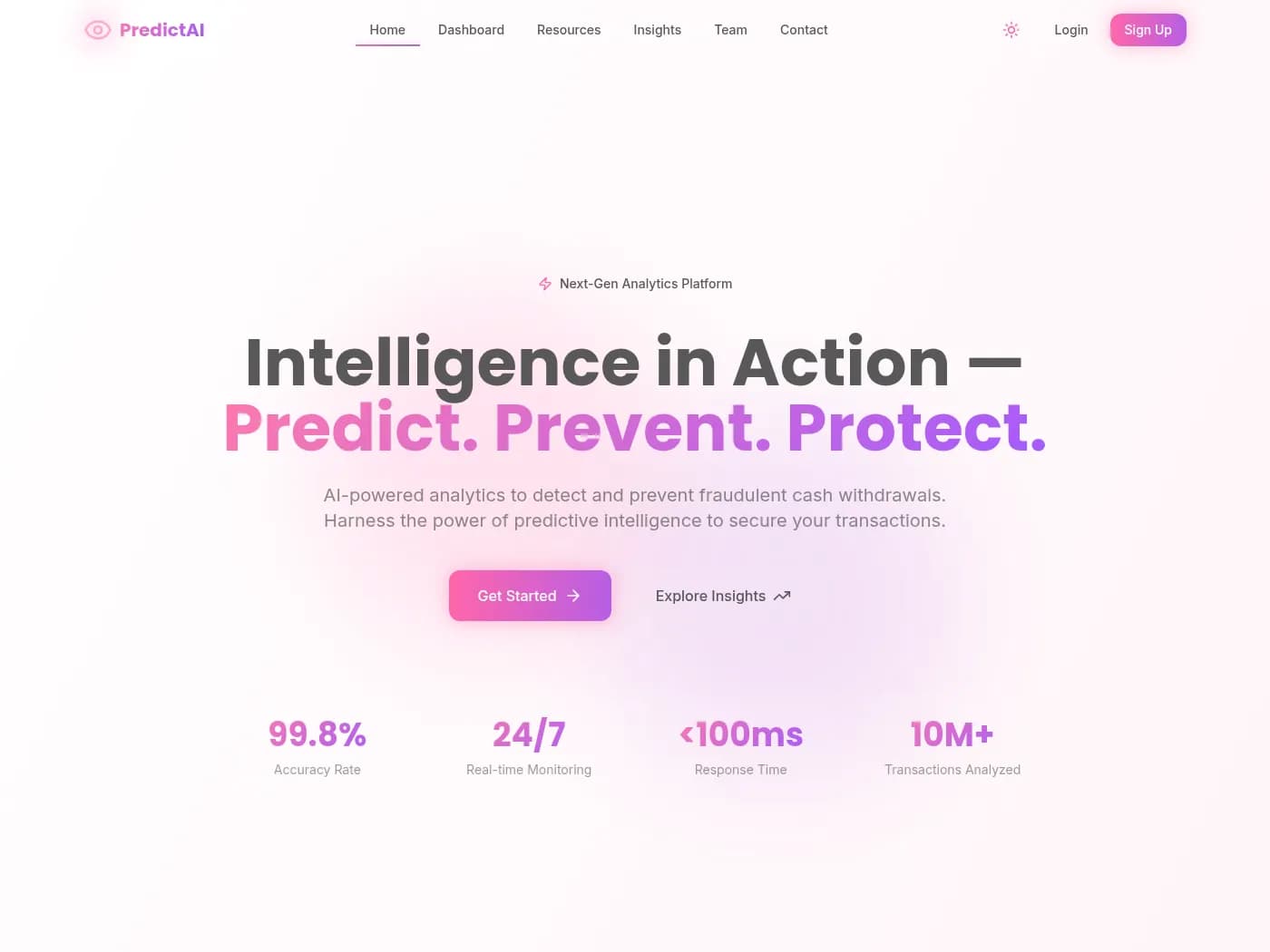 PredictAI: Next-Gen Predictive Analytics Platform for Cash Withdrawal Hotspots