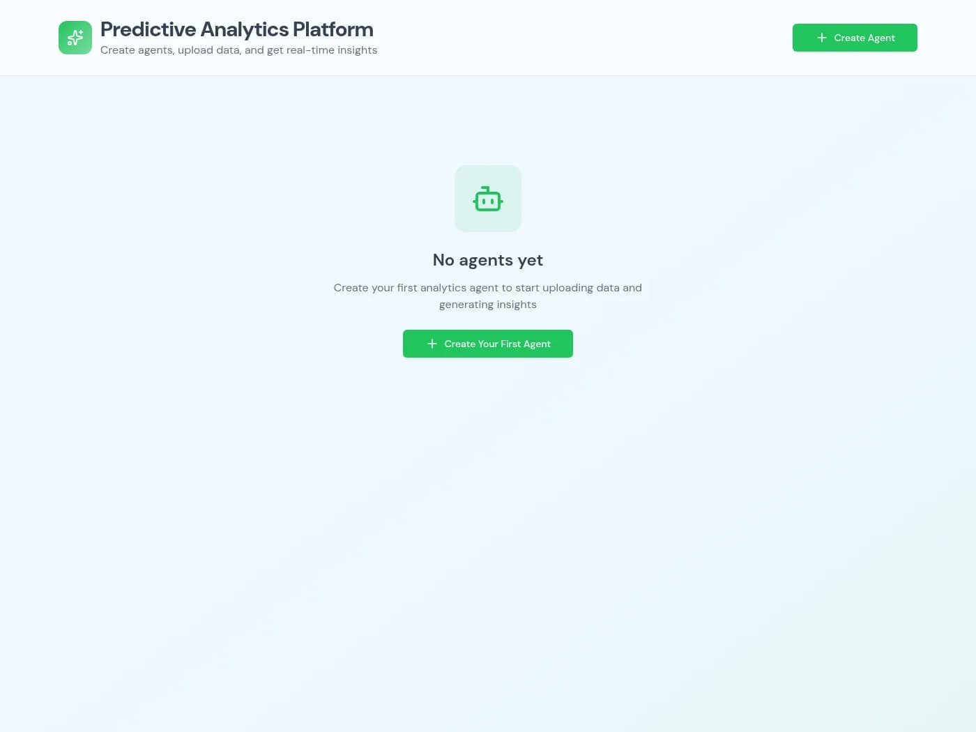 Predictive Analytics Agent Platform