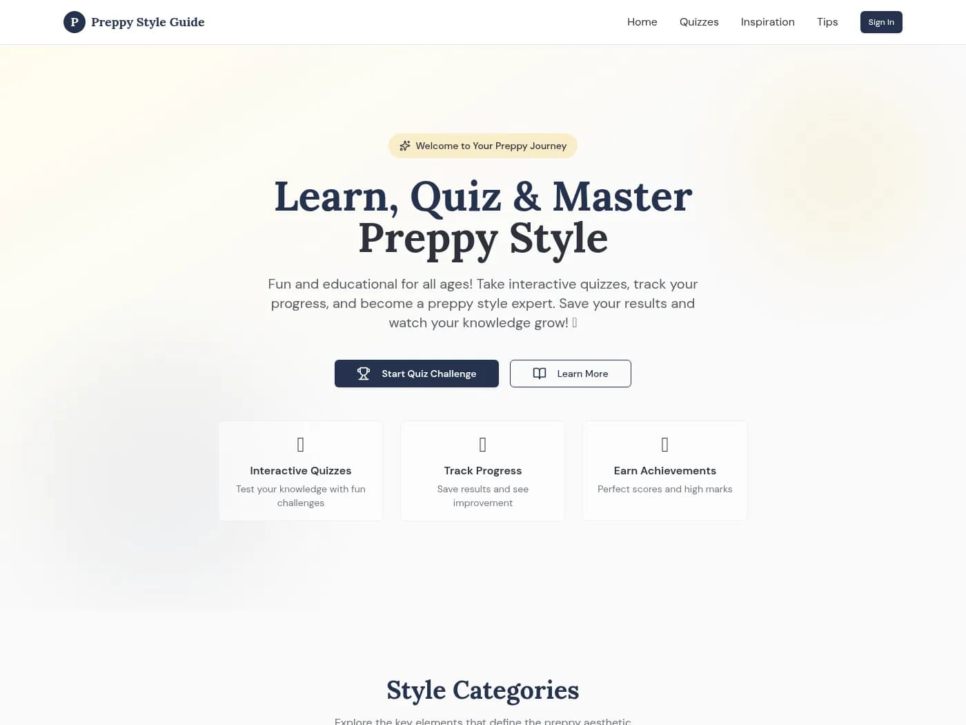 Preppy Style Guide